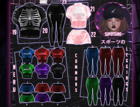 Second Life Marketplace - TANAKA - SPORT SUPOTSUNO - FULLPACK
