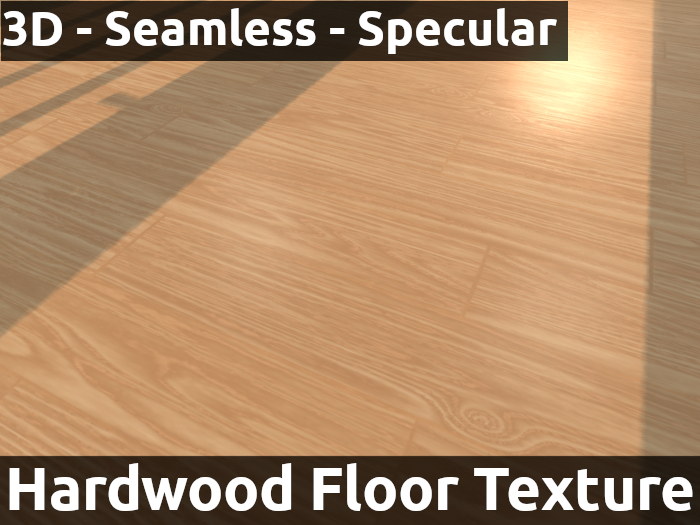 Second Life Marketplace - Hardwood Floor Texture | 3D Normal and ...