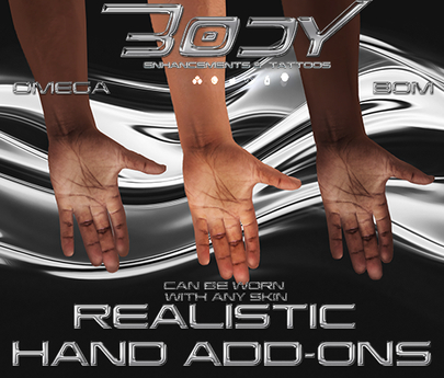 Second Life Marketplace - REALISTIC HANDS DEMOS
