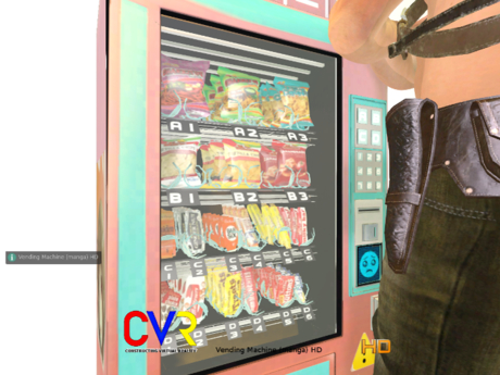 Second Life Marketplace - Vending Machine (manga) HD