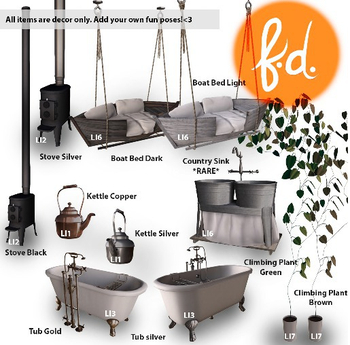 Second Life Marketplace - (fd) Stove Silver (Boxed)