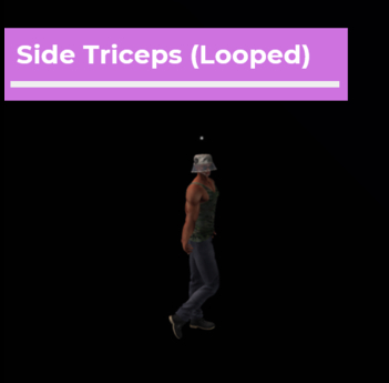 Second Life Marketplace - [Pose Ball] Side Triceps (Looped)