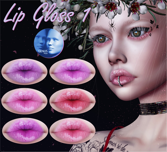 Second Life Marketplace - -bus- .Lip Gloss 1. (HD LIPS GENUS )