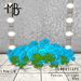 Second Life Marketplace - -MB- BOX LANDSCAPE - Pansies 1f Light Blue