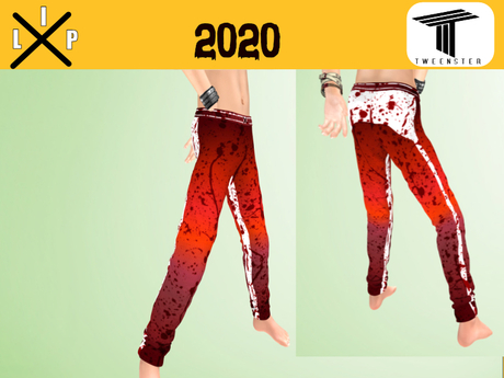 Second Life Marketplace - +ADD ME!!)**LW BLOOD Tracksuit Pants