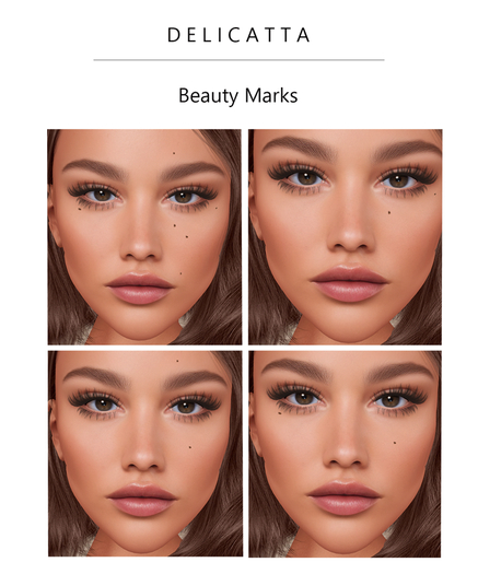 Second Life Marketplace - Delicatta - Real Beauty Marks (Genus)