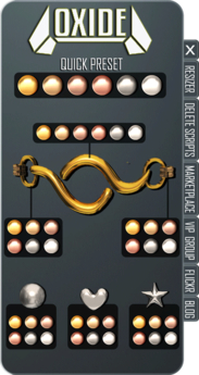 Second Life Marketplace - OXIDE Jolie Anklets 3 STYLES - ORIGINAL MESH