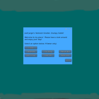 Second Life Marketplace - Animesh Greeter Grumpy Goblin, Dances & Talks ...