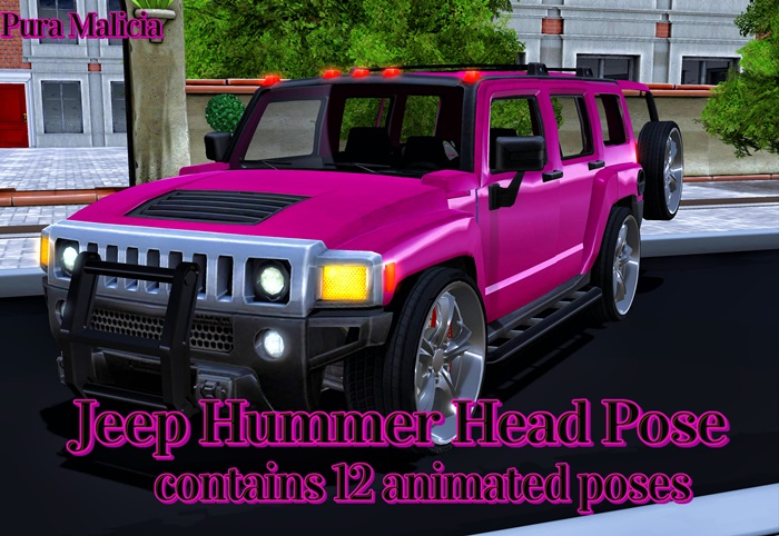 Second Life Marketplace - Hummer HeadTunned Pose MESH