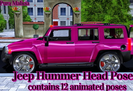 Second Life Marketplace - Hummer HeadTunned Pose MESH