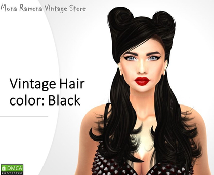 Second Life Marketplace - Vintage Hair