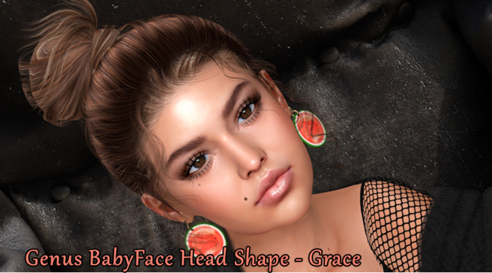Second Life Marketplace - Genus BabyFace Head Shape - Grace