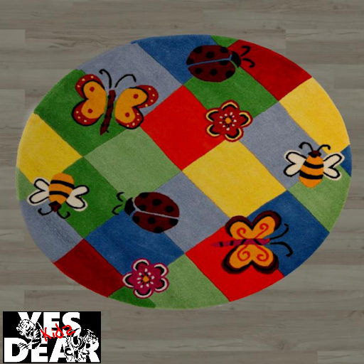 Second Life Marketplace - YES DEAR KIDS-LADY BUGS RUG