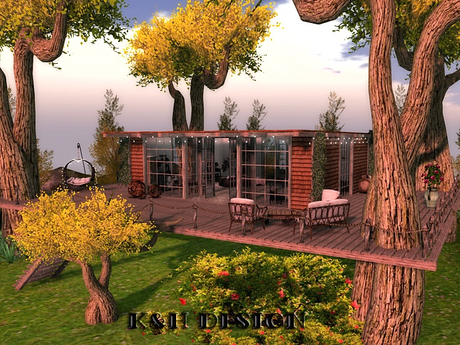 Second Life Marketplace - K&H Design Tree House " Foliage"