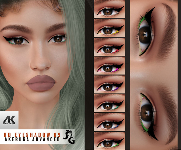 Second Life Marketplace - ::SG:: ADV09 Shadow for AK ADVANCED Heads