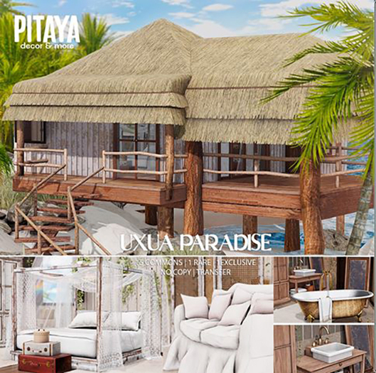 Second Life Marketplace - Pitaya - Uxua Paradise - CLASSIC CABINET WHITE