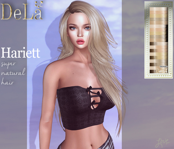 Second Life Marketplace Dela Mesh Hair Hariett Blondes