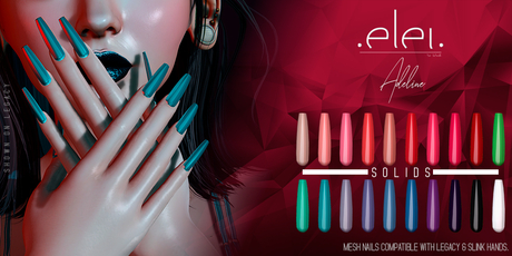 Second Life Marketplace - .E l e i. - Adeline (Nails)
