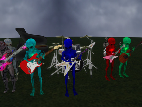 Second Life Marketplace - alien band