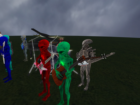 Second Life Marketplace - alien band