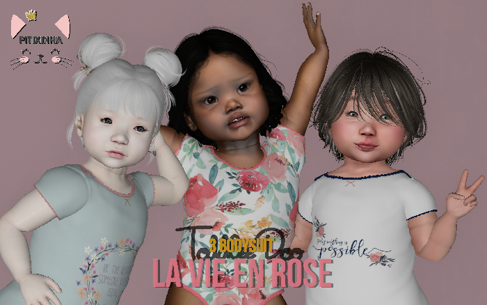 Second Life Marketplace - [P] - BODYSUIT LA VIE EN ROSE (REZZ)