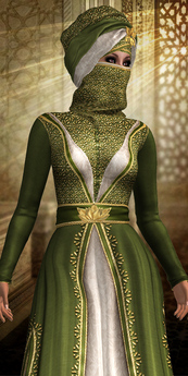 Second Life Marketplace - {AS} Sibylla Fitted Mesh Kaftan & Turban ...