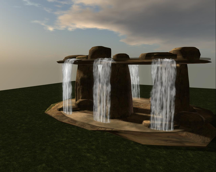 Second Life Marketplace - Samara Creation Walkable Rock Falls