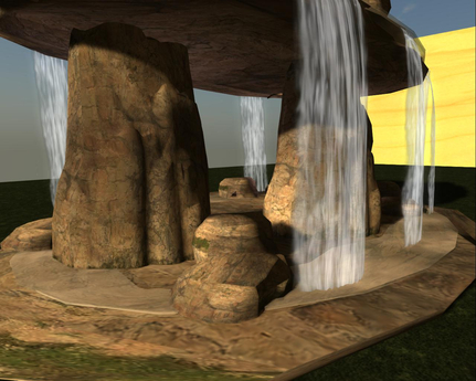 Second Life Marketplace - Samara Creation Walkable Rock Falls