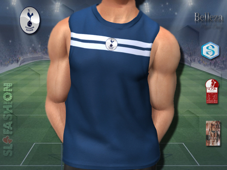 Second Life Marketplace - Men's Training Tank Top - Tottenham F.C