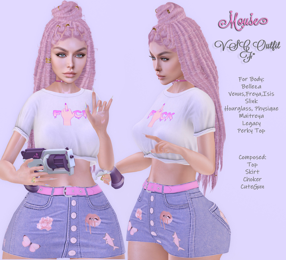 Second Life Marketplace - Mouse * VSC Outfit * F*