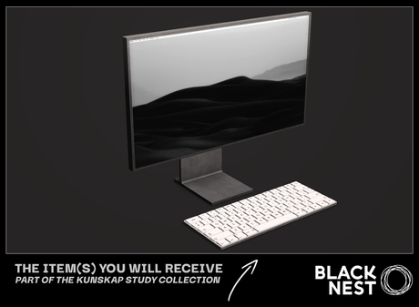 Second Life Marketplace - BLACK NEST / Kunskap Screen & Keyboard