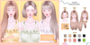Second Life Marketplace - DALGONA - leah hair gacha - A orange