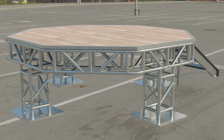 Second Life Marketplace - Truss Octagon Platforms