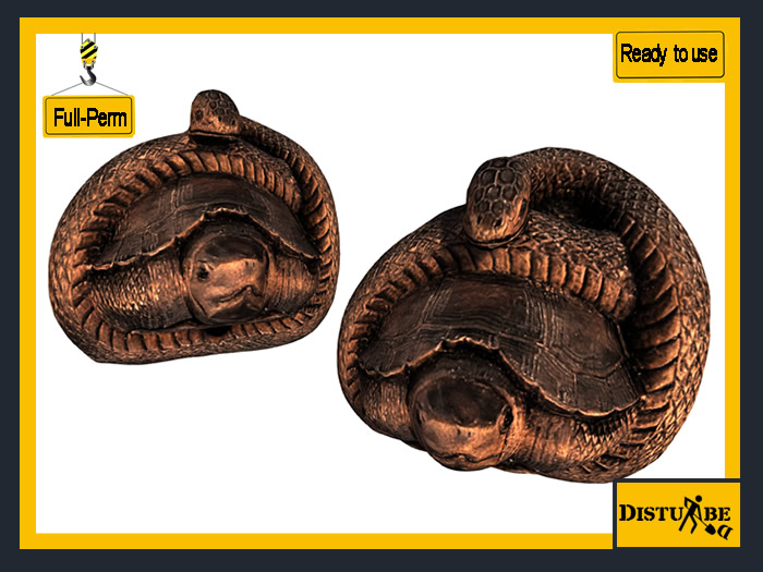 Second Life Marketplace - ::DisturbeD:: Wooden Snake Curled Around ...