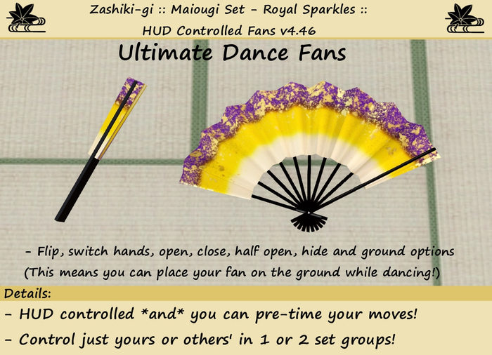 Second Life Marketplace - Zashiki-gi Box :: Maiougi Set 4.47 - Royal ...