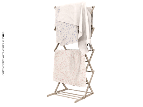 Second Life Marketplace - Nutmeg. Tidy Pastels Drying Rack