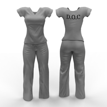 Second Life Marketplace - * Harmonia Grey Prisoner Inmate Pants Tee ...