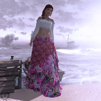 Second Life Marketplace - Anna.V _ Costume gypsy Aza__DEMO