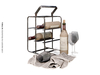 Second Life Marketplace - Nutmeg. Disarray Iron Wine Rack