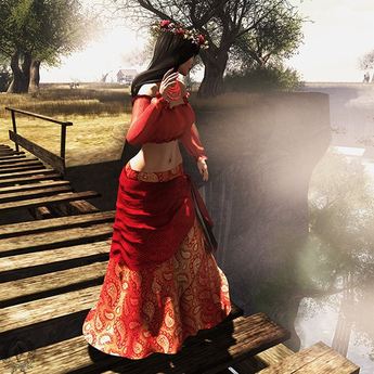 Second Life Marketplace - Anna.V _ Costume gypsy Aza_07