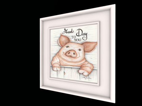 Second Life Marketplace - 07 Mesh Home Wall Art Decor Print 'GREAT DAY ...
