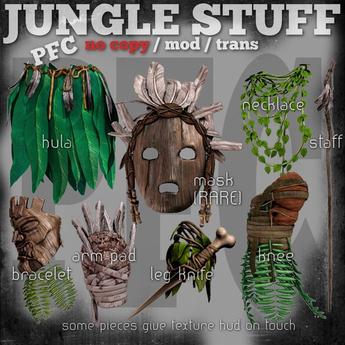 Second Life Marketplace - PFC~Jungle staff