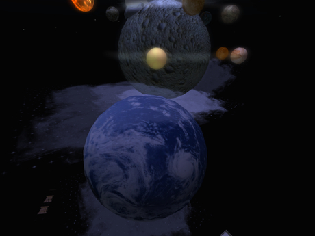 Second Life Marketplace - Man on the moon/Homem na lua