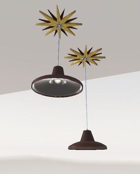 Second Life Marketplace - Sunburst Light Fixture Set