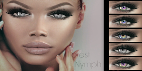 Second Life Marketplace - 1846 **ABSEN** EYES -Forest Nymph-2 Full Perm ...