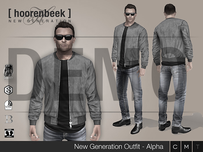 Second Life Marketplace - Complete Outfit - Alpha - Signature, Legacy ...