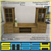 Second Life Marketplace - SMASH - Home Entertainment Center (Brown)