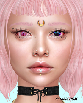 Second Life Marketplace - -bus- Brows Style 1 { GENUS - CATWA - BoM}