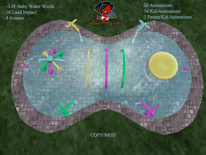 Second Life Marketplace - ~LH~Baby Water World BOX