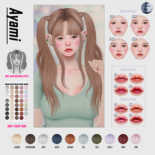 Second Life Marketplace - VCO HAIR - Ayami { Tree } . BOX